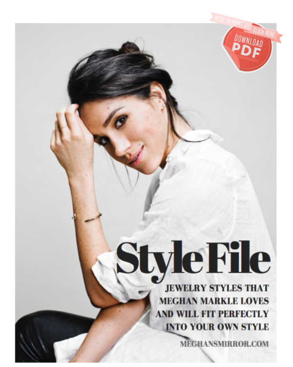 Meghan Markle’s Jewelry Style Guide