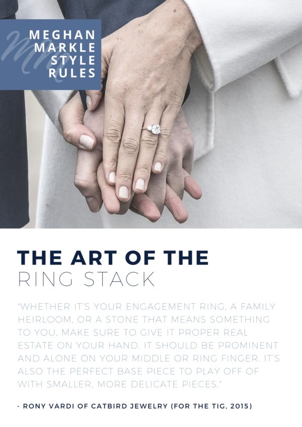 The Art of the Meghan Markle Ring Stack
