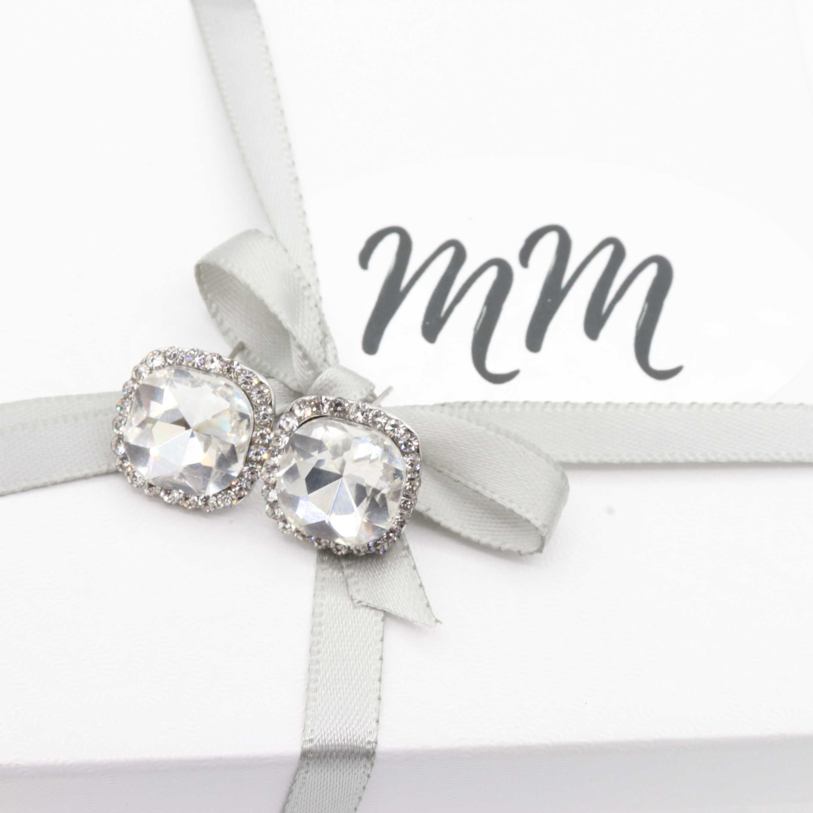 Meghan Mirror Silver Box