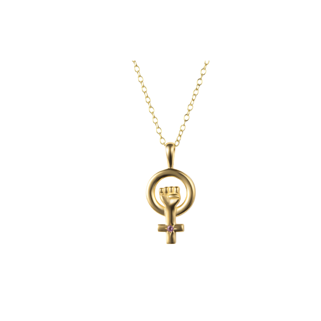 Awe ‘Woman Power’ Charm Necklace