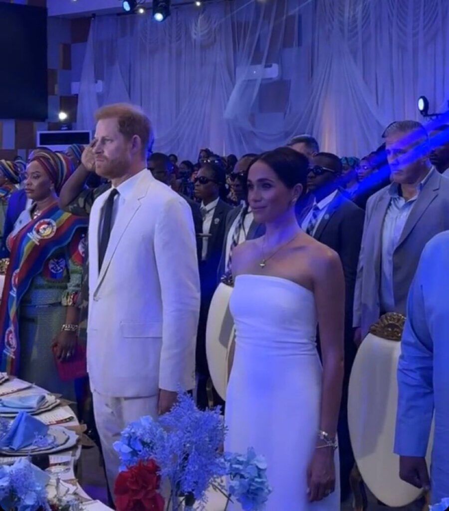 Meghan & Harry at Officers Mess Reception