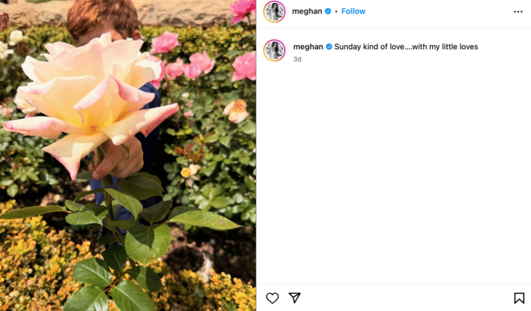 Meghan’s Gardening Chic Outfit with Lili & Archie